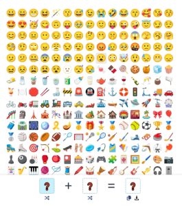 Emoji Kitchen - Cook Emoji and Create Unique Emoji Combinations Online